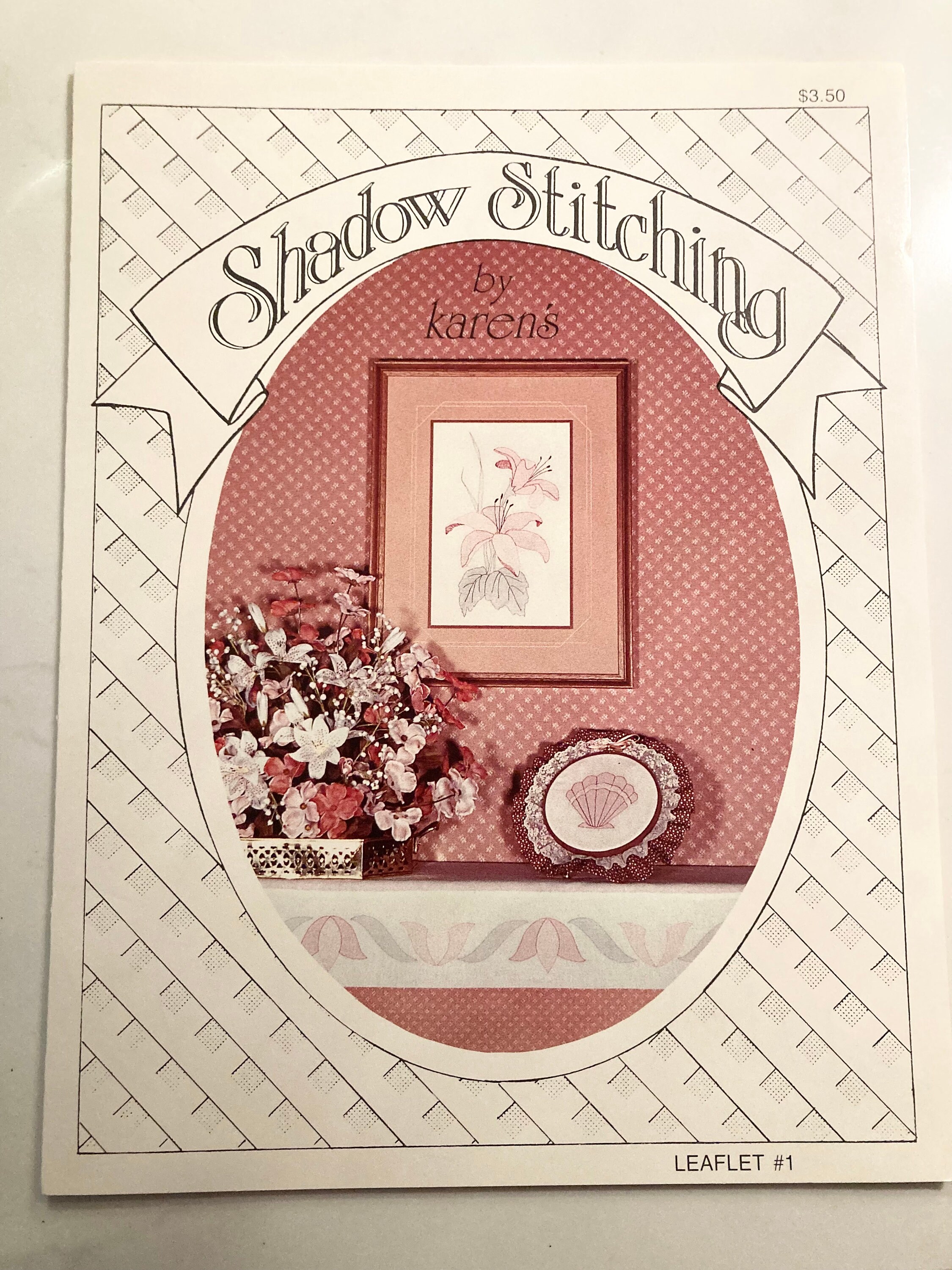 Shadow Stitching by Karen's Day Lily and Shell Leaflet - Etsy