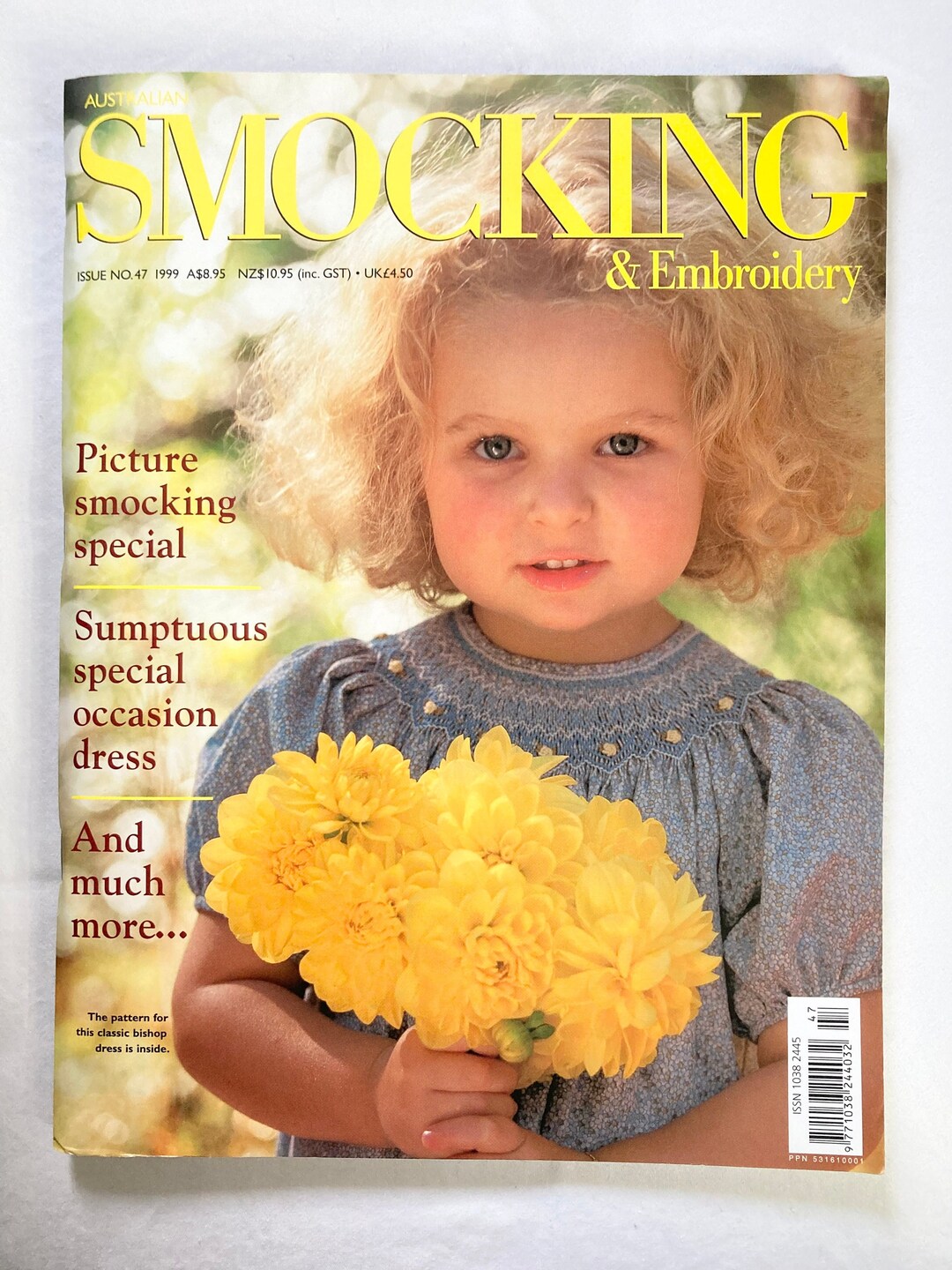 Australian Smocking and Embroidery Magazine Issue No. 47 1999 - Etsy