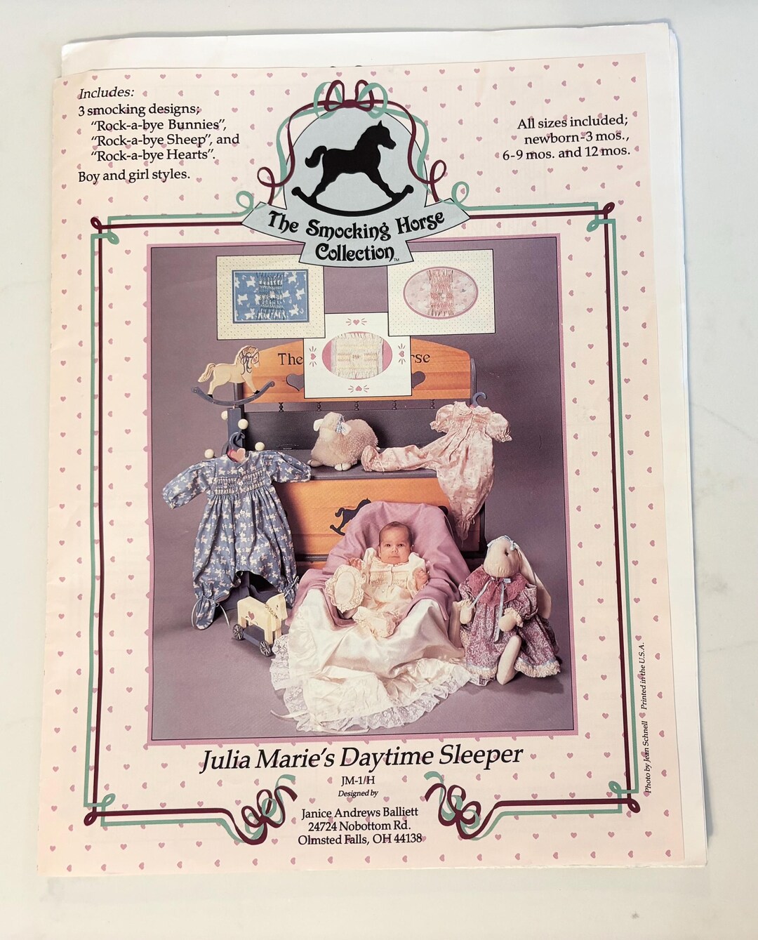 Julia Marie's Daytime Sleeper and Smocking Patterns by the Smocking ...