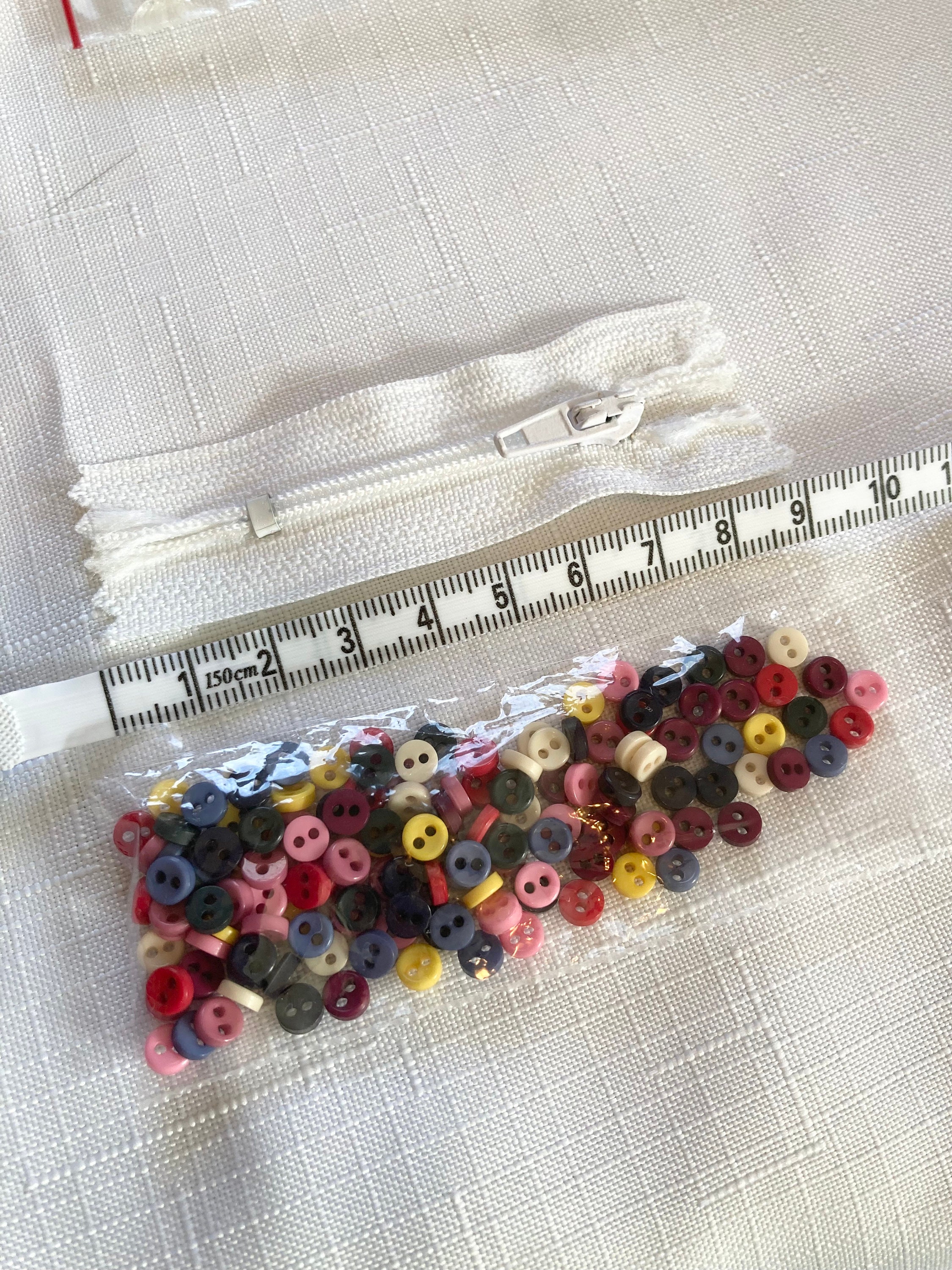 Doll Zippers and Buttons - Etsy