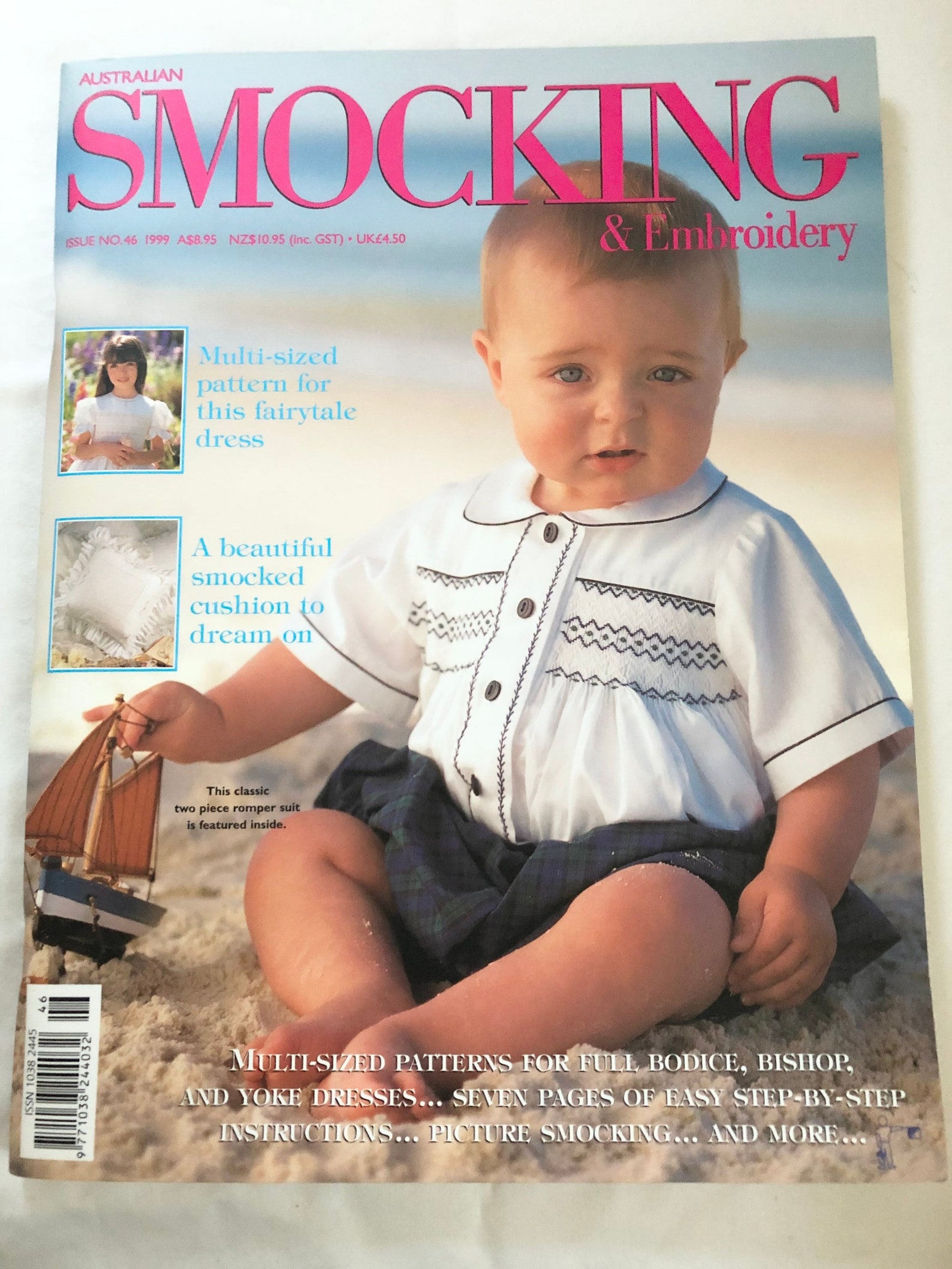 Australian Smocking and Embroidery Magazine Issue No.46 1999 - Etsy
