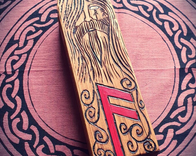 Odin Altar Wood Carving. - Etsy