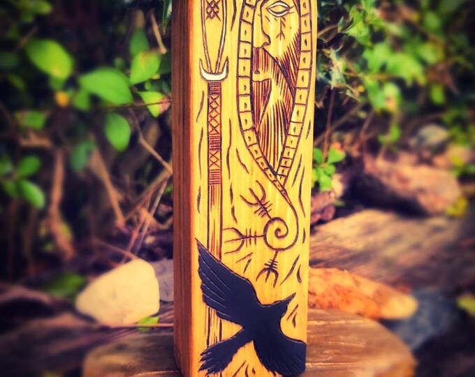 Odin Wood Carving. - Etsy