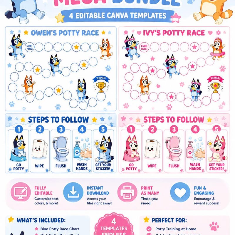 Printable Reward Chart - Etsy UK