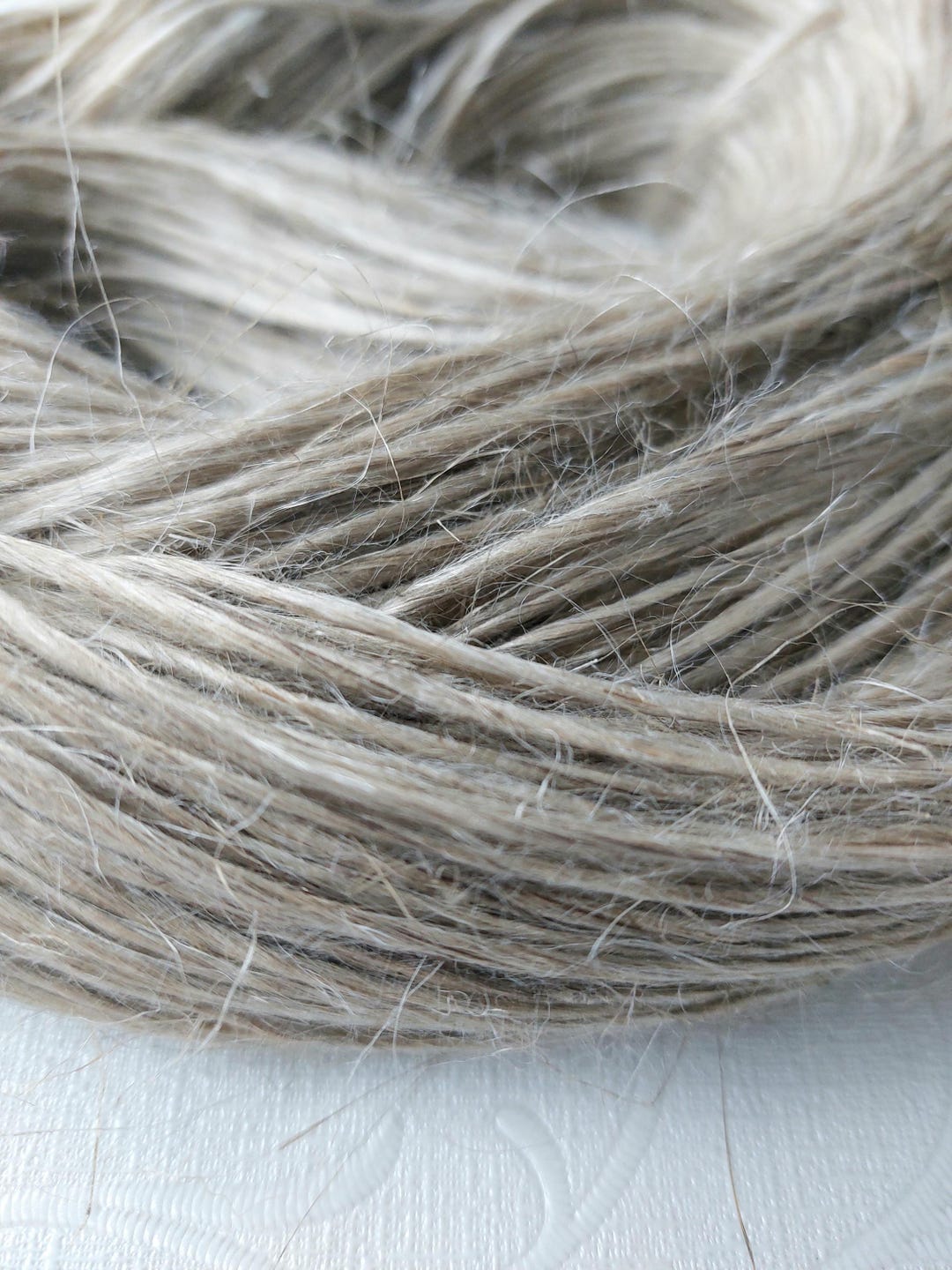 Natural Linen Fiber: Long Flax Roving for Spinning, Felting, Weaving ...