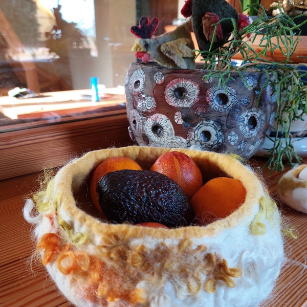 Felt Bowl - Etsy