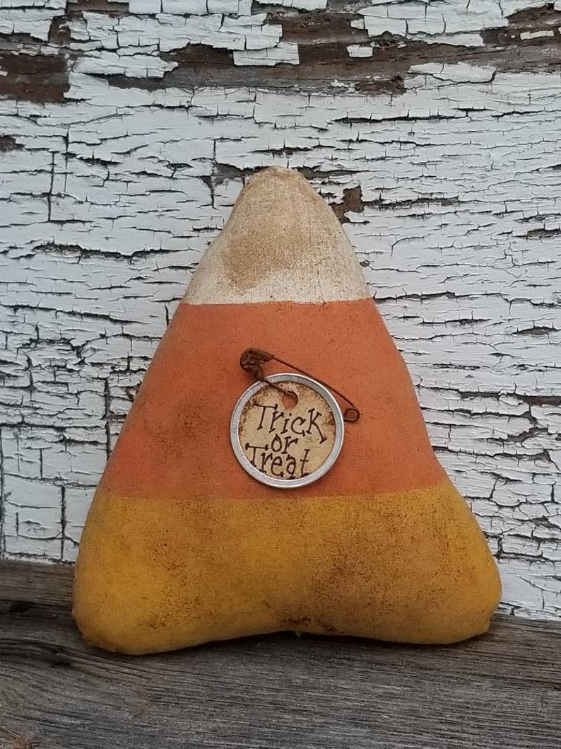 Primitive Candy Corn Bowl Filler Halloween Bowl Filler - Etsy