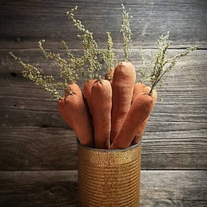 Primitive Fabric Carrots - Easter Decor - Spring Decor - Easter ...