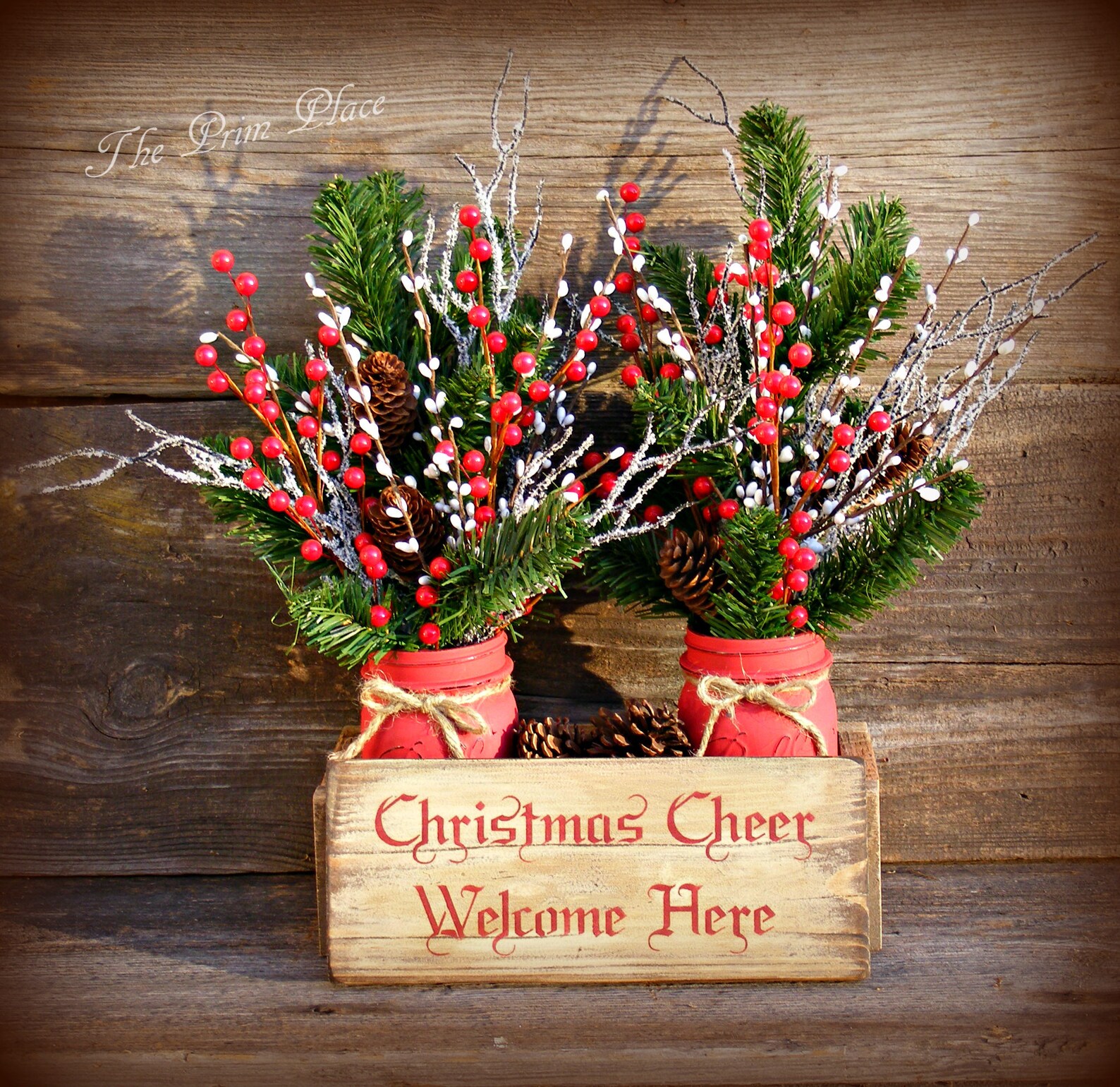 Primitive Christmas Sign Wood Sign Rustic Christmas - Etsy