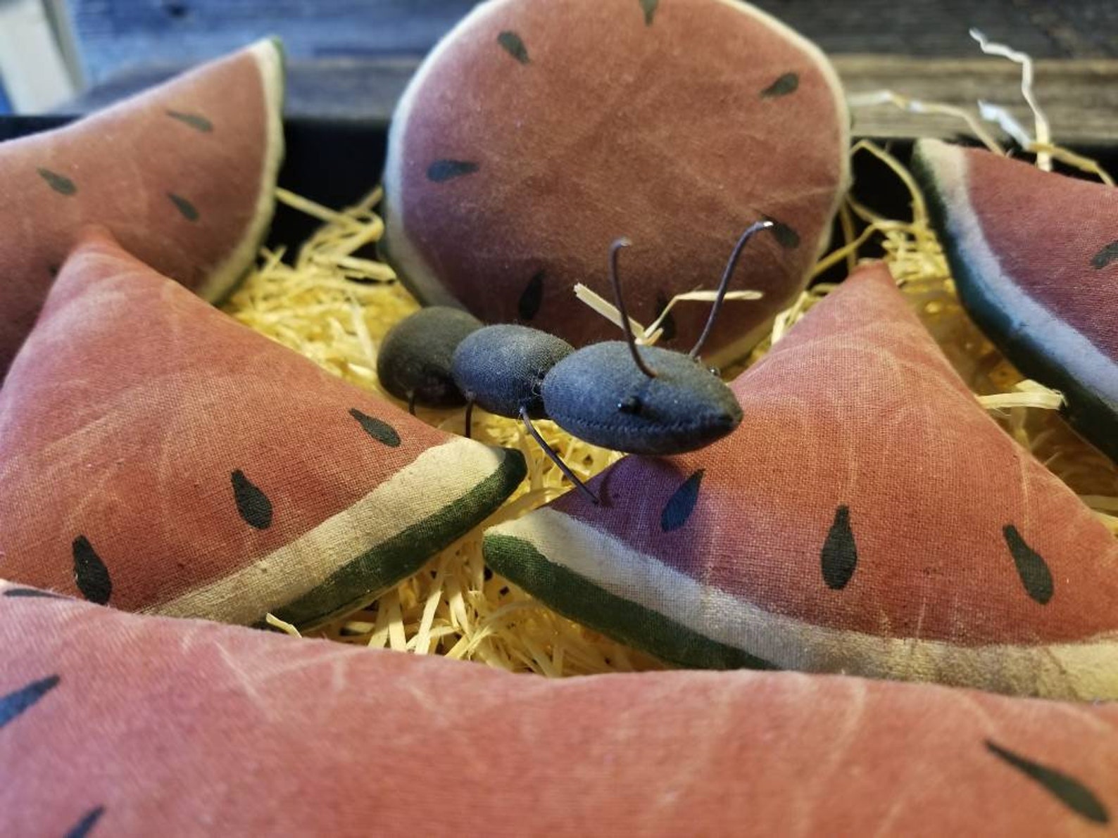 Primitive Watermelon Bowl Fillers Watermelon Tucks - Etsy