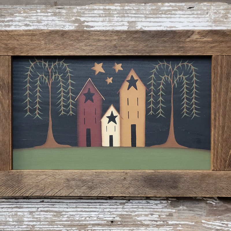 Primitive Houses - Etsy