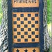 Primitive Checkerboard Wall Hanging Primitive Home Decor Rustic Decor ...