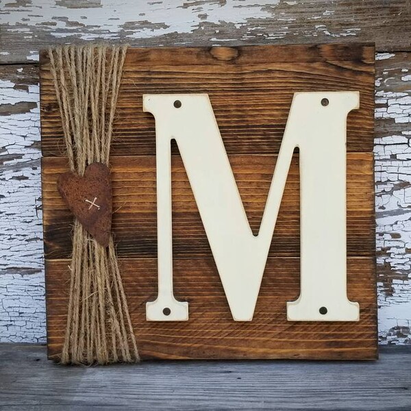 Monogram Home Decor - Etsy