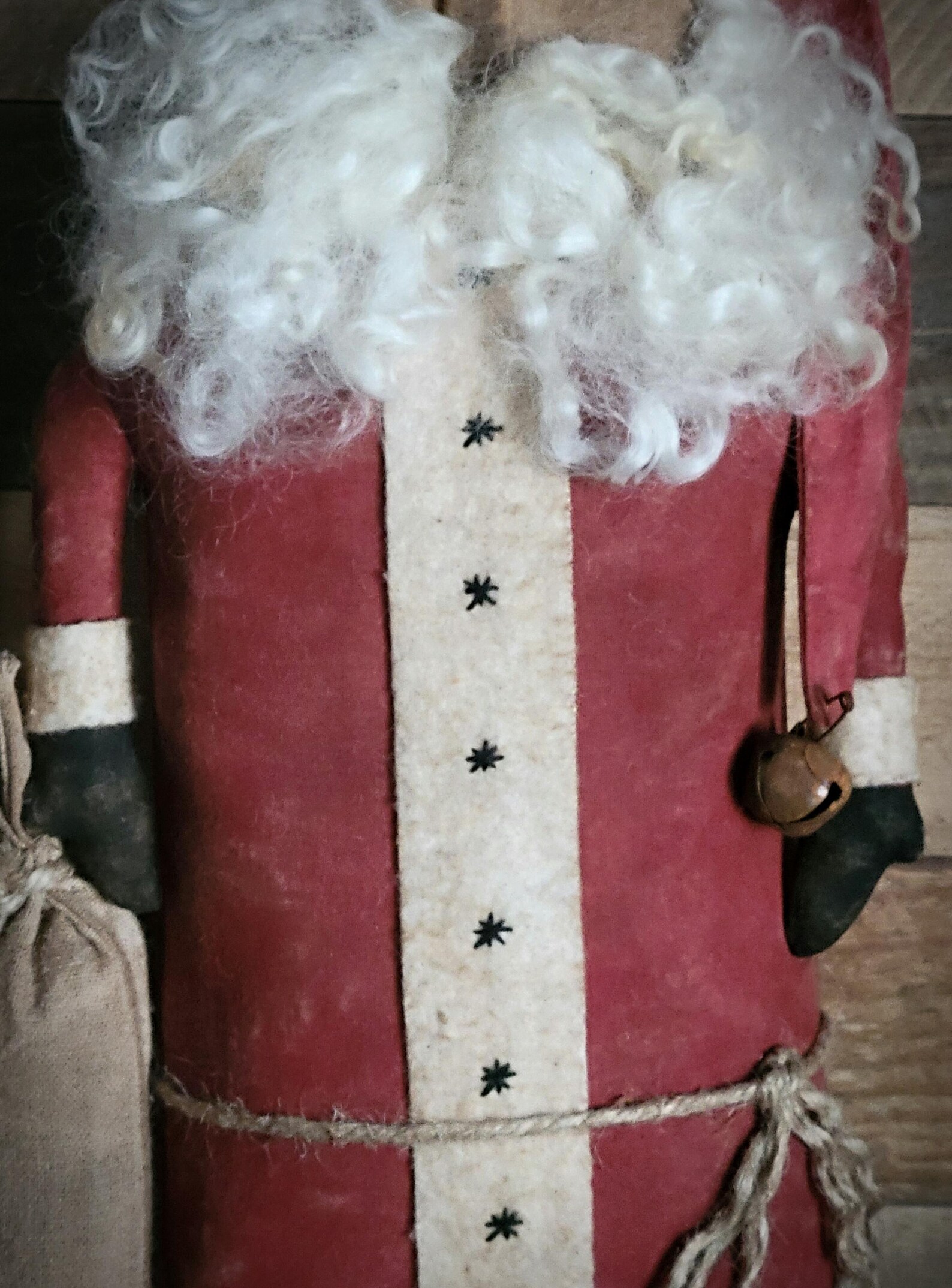Primitive Santa Doll - Christmas Decor - Santa Claus - Christmas ...