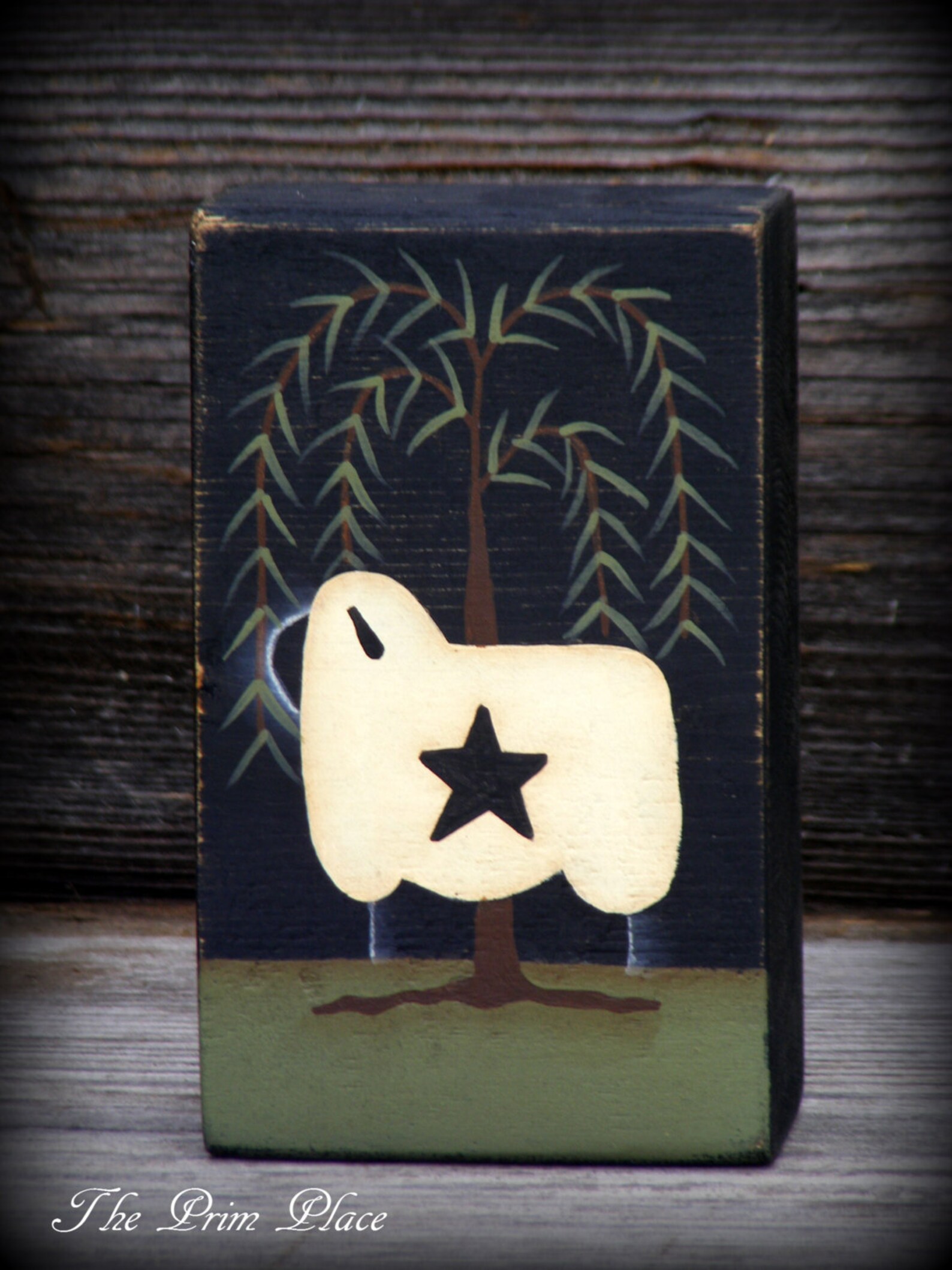 Primitive Shelf Sitter Blocks Primitive Home Decor Tiered | Etsy