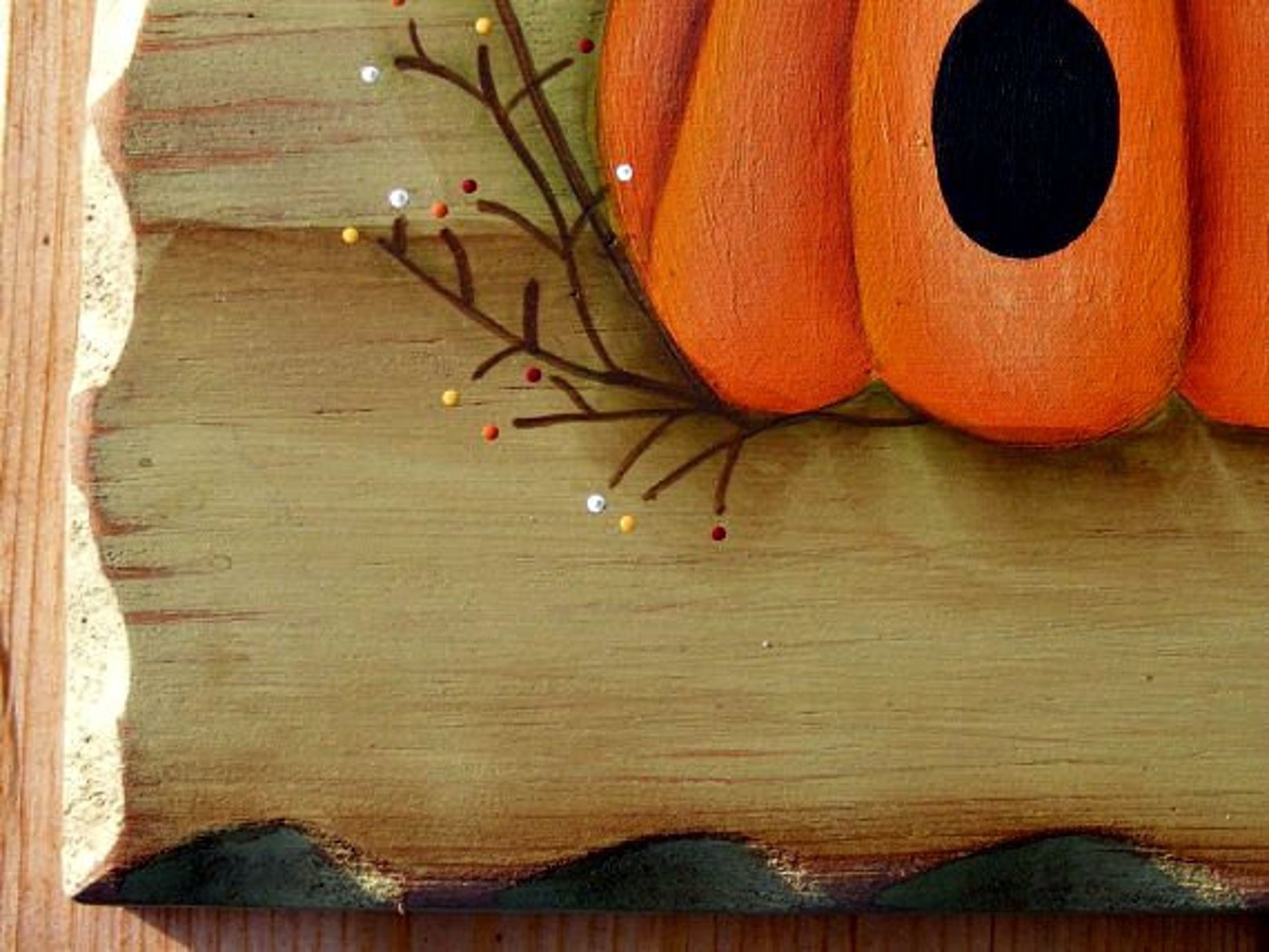 Primitive Fall Plaque - Etsy