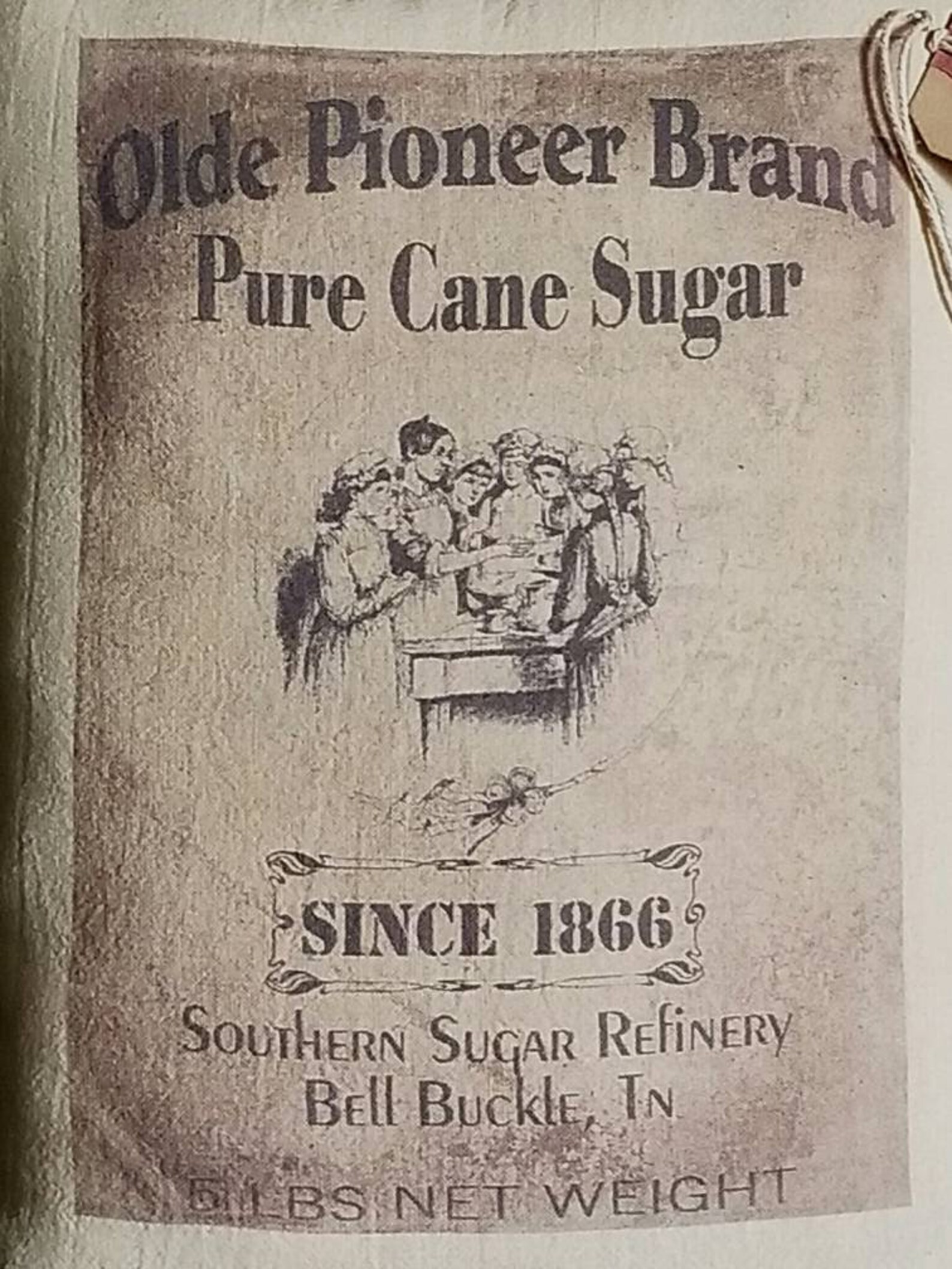 Primitive Sugar Sack Decoration Primitive Pantry Decor - Etsy