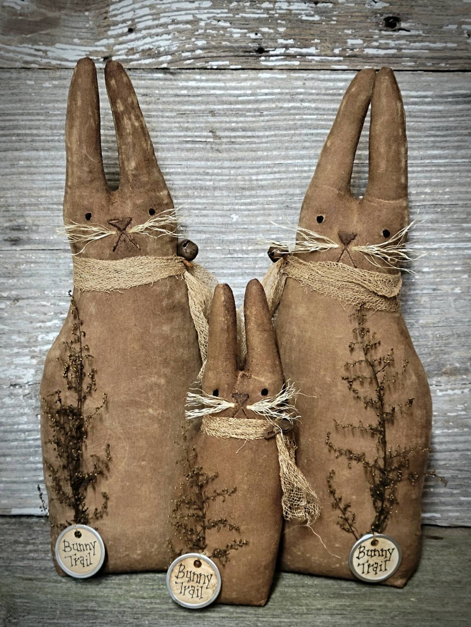 Primitive Bunny Rabbit Doll Primitive Rabbit Primitive Bunny Rabbits ...