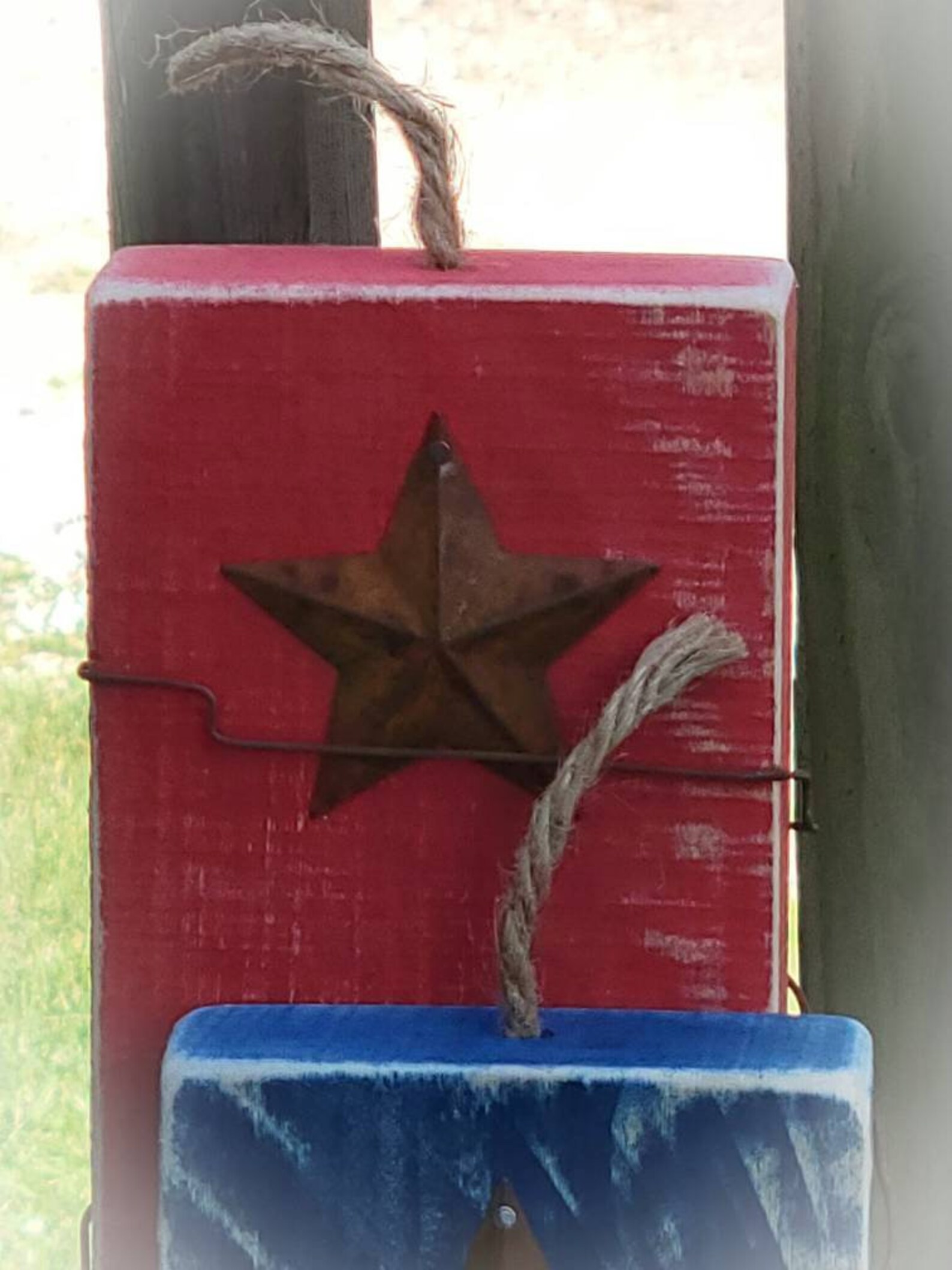 Rustic Primitive Wooden Fireworks Table Decor Fourth of July - Etsy