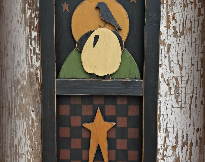 Primitive Wall Hanging Primitive Decor Primitive Wall | Etsy