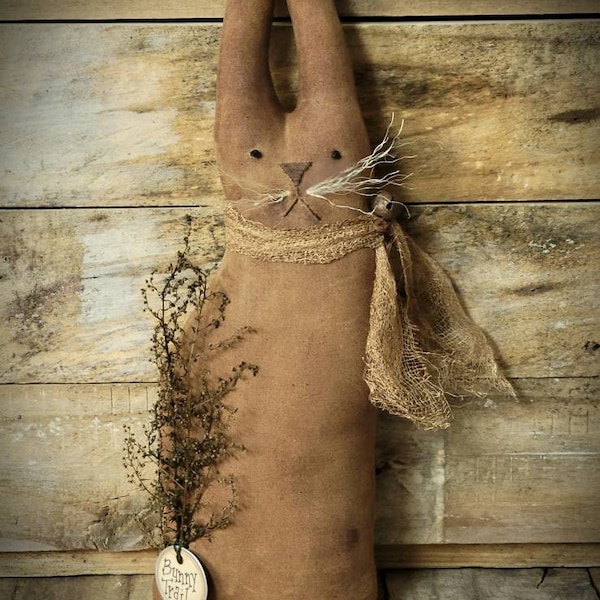 Primitive Rabbit Patterns - Etsy