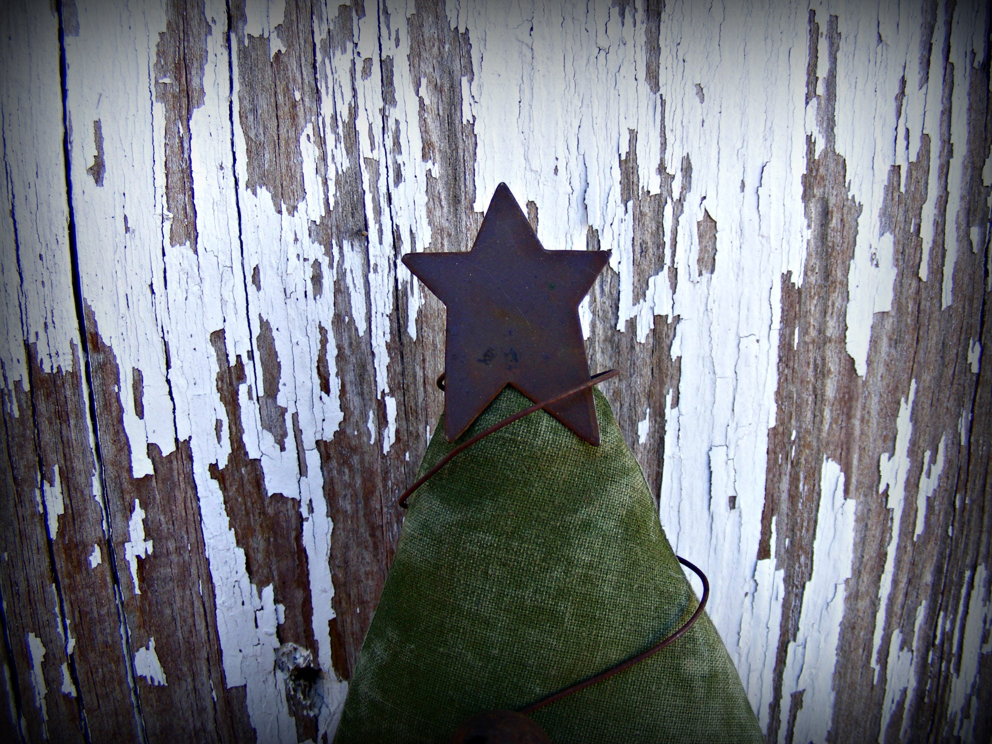 Primitive Christmas Tree Sitter ~ Christmas Decor ~ Christmas Trees ...