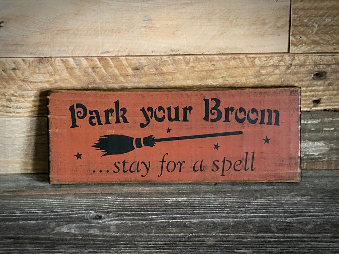 Witch Sign ~ Halloween Sign ~ Witch Decor ~ Halloween Witch Sign ~ Wood ...