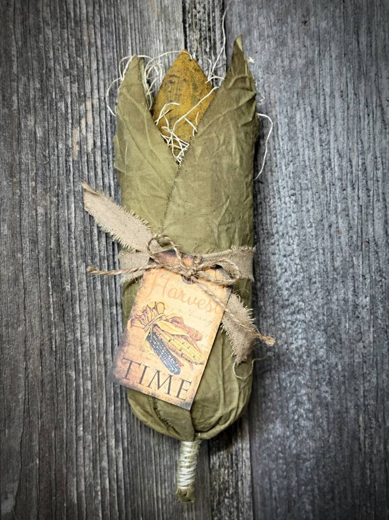 Primitive Pilgrim Corn Primitive Decor Summer Decor Fall - Etsy