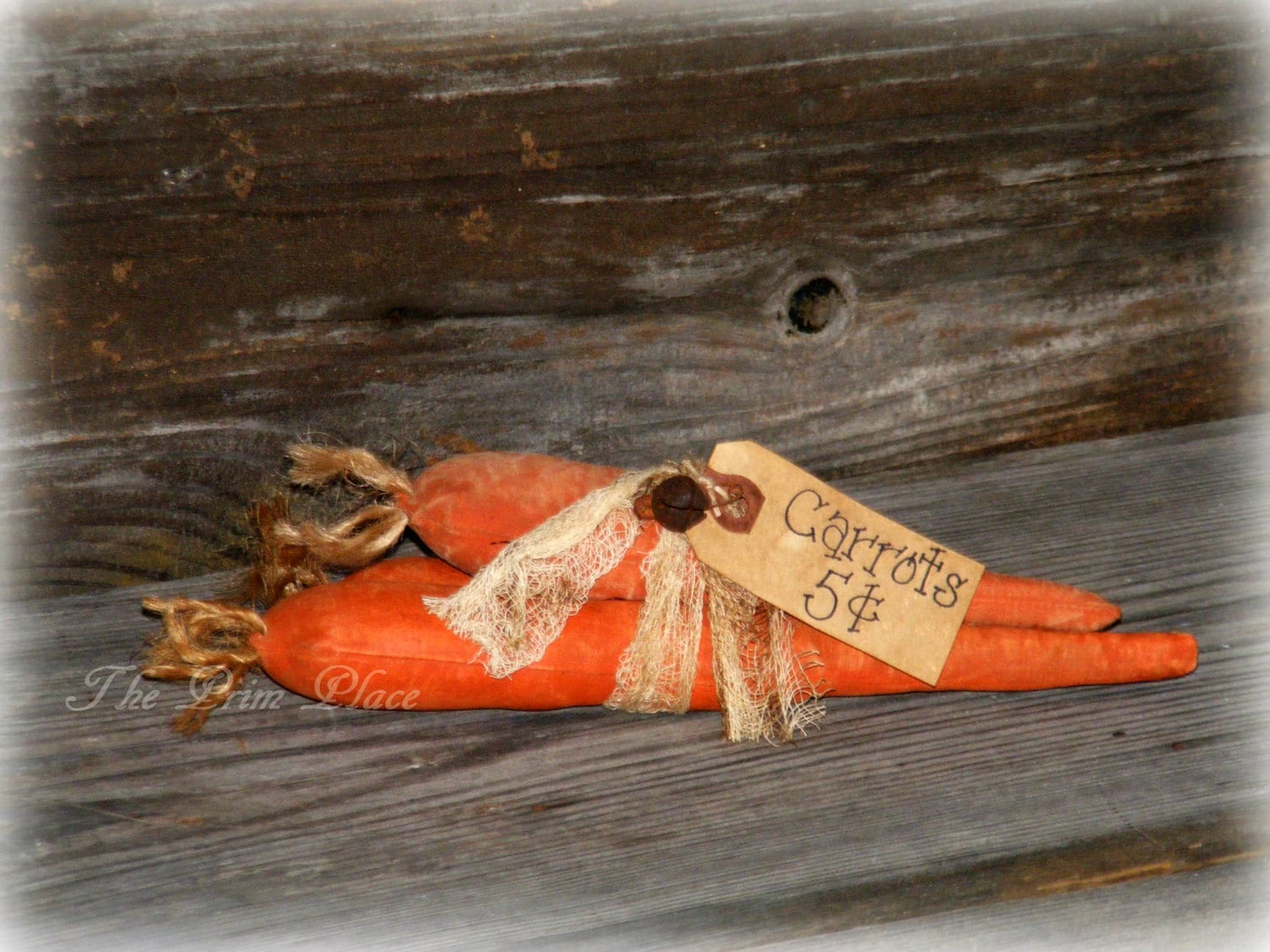 Primitive Carrots Primitive Easter Spring Decor Fabric | Etsy