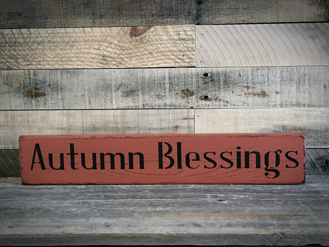 Primitive Fall Sign ~ Fall Sign ~ Fall Decor ~ Primitive Fall Decor ...