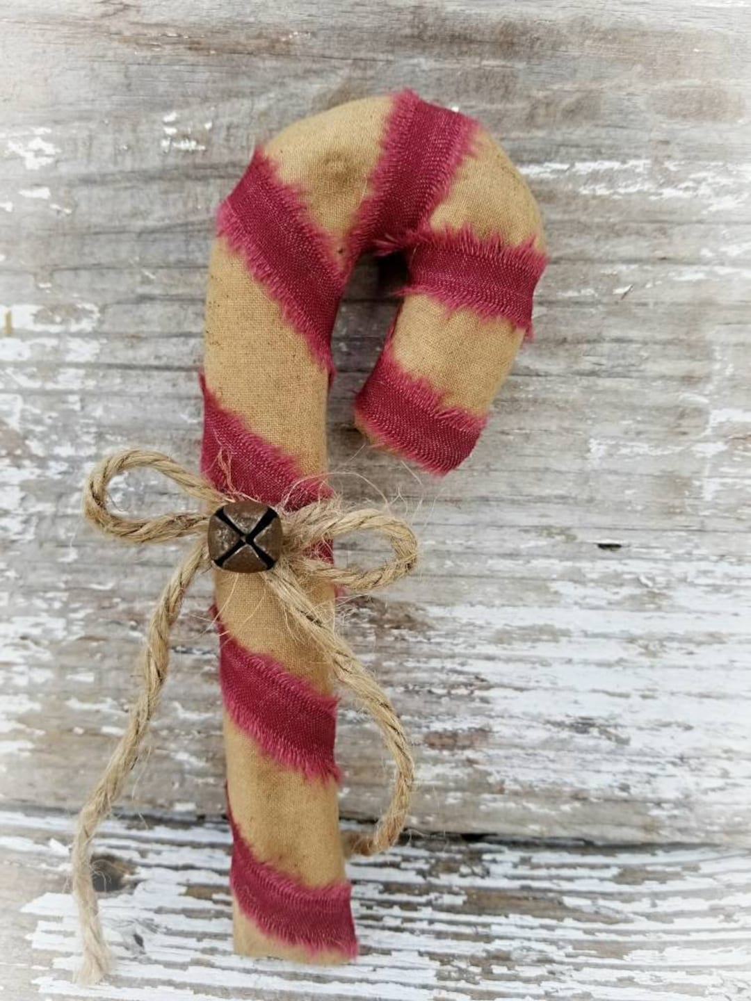 Primitive Candy Cane Bowl Fillers ~ Christmas Ornaments ~ Prim Candy ...