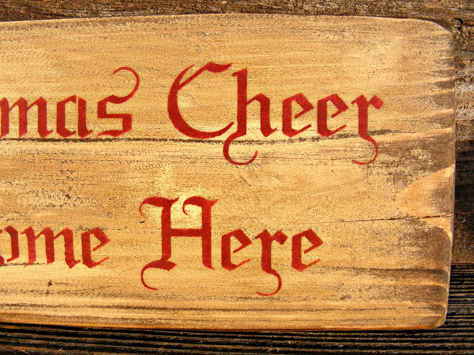 Primitive Christmas Sign ~ Wood Sign ~ Rustic Christmas ~ Christmas ...
