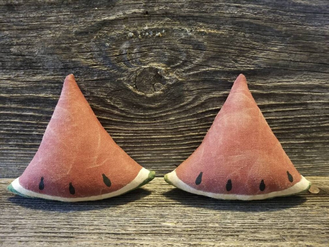 Primitive Watermelon Bowl Fillers Watermelon Tucks | Etsy