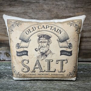 Primitive Salt Sack Replica ~ Faux Salt Sack ~ Primitive Kitchen Decor ...