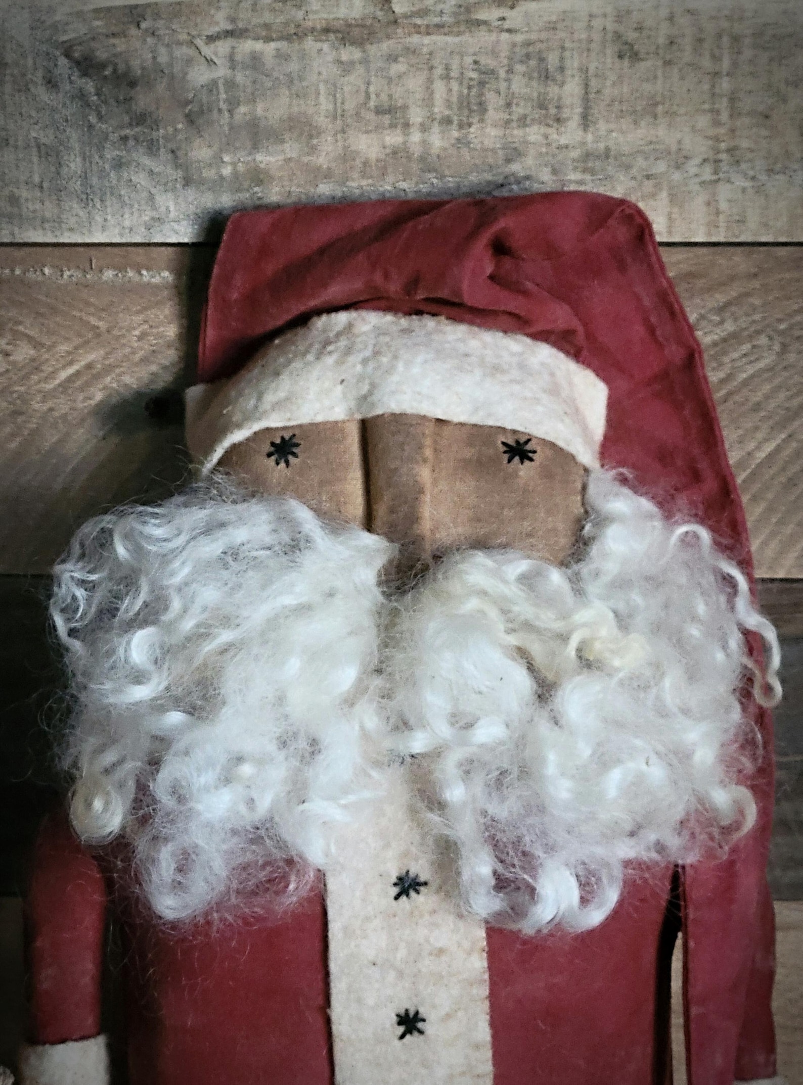 Primitive Santa Doll - Christmas Decor - Santa Claus - Christmas ...