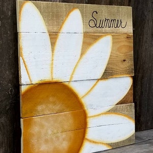 Rustic Summer Sign Summer Decor Summer Wall Hanging | Etsy