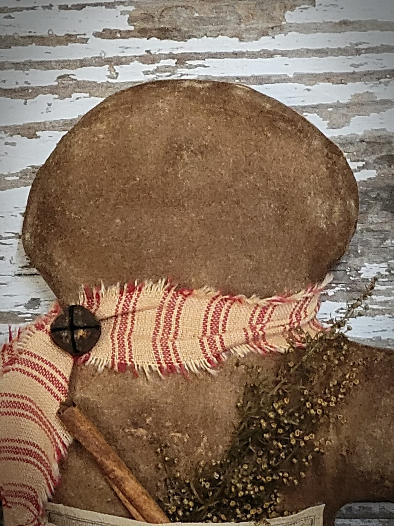 Primitive Gingerbread Man Decor - Christmas Decor - Christmas Tree Tuck ...