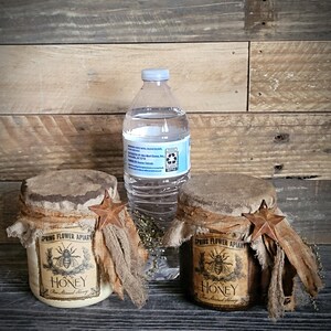 Primitive Honey Jar Decoration - Summer Decor - Bee Decor - Spring ...