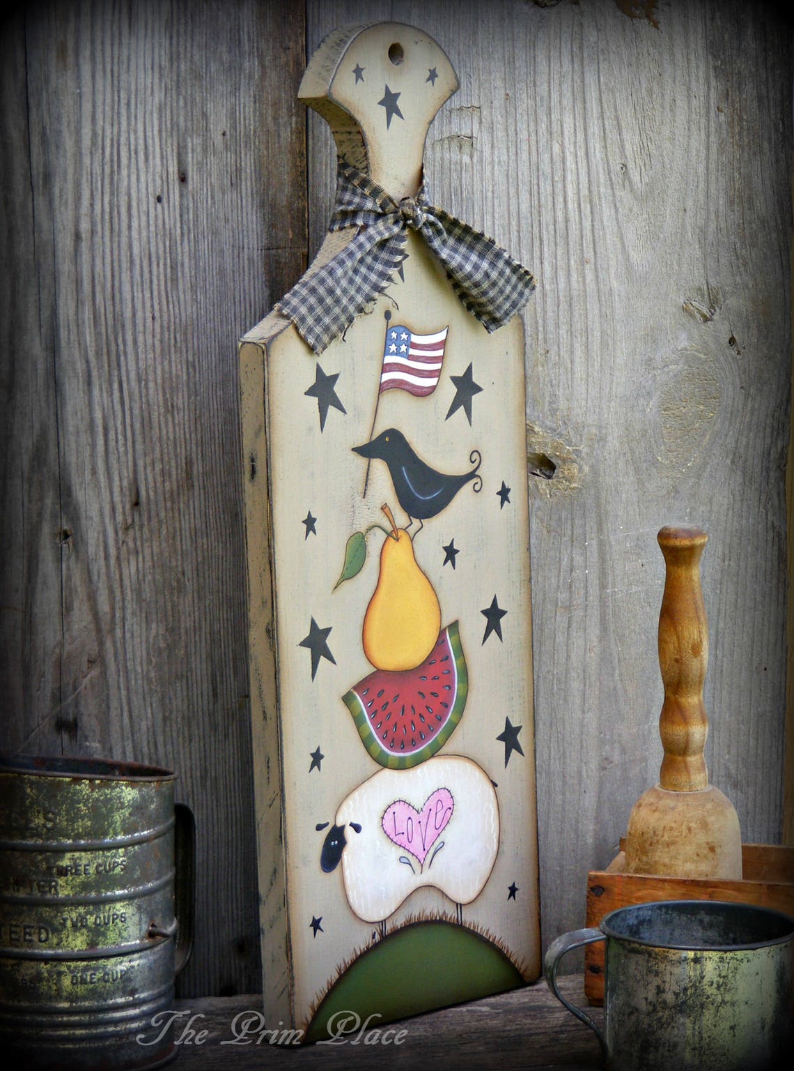 Primitive Summer Decor ~ Primitive Home Decor ~ Primitive Kitchen Decor ...