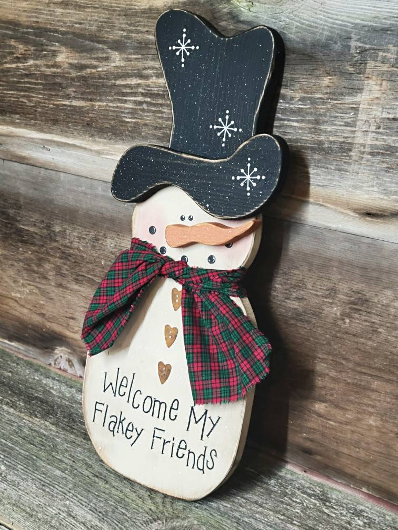 Snowman Wall Hanging Winter Decor Christmas Decor - Etsy