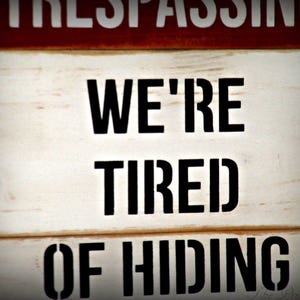 Funny No Trespassing Sign Funny Sign Wooden Sign Warning | Etsy