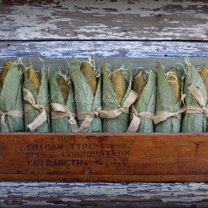 Primitive Pilgrim Corn ~ Primitive Decor ~ Summer Decor ~ Fall Decor ...