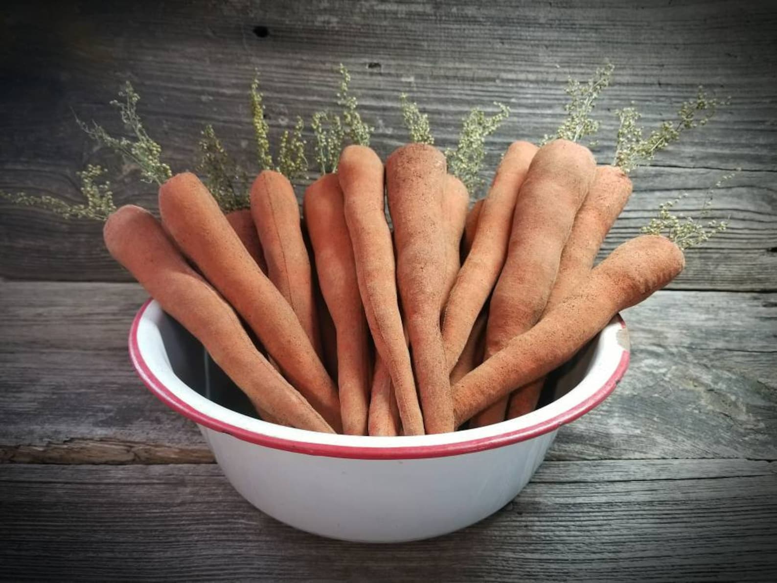 Primitive Fabric Carrots - Easter Decor - Spring Decor - Easter ...