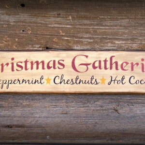 Primitive Christmas Sign ~ Wood Sign ~ Rustic Christmas ~ Christmas ...