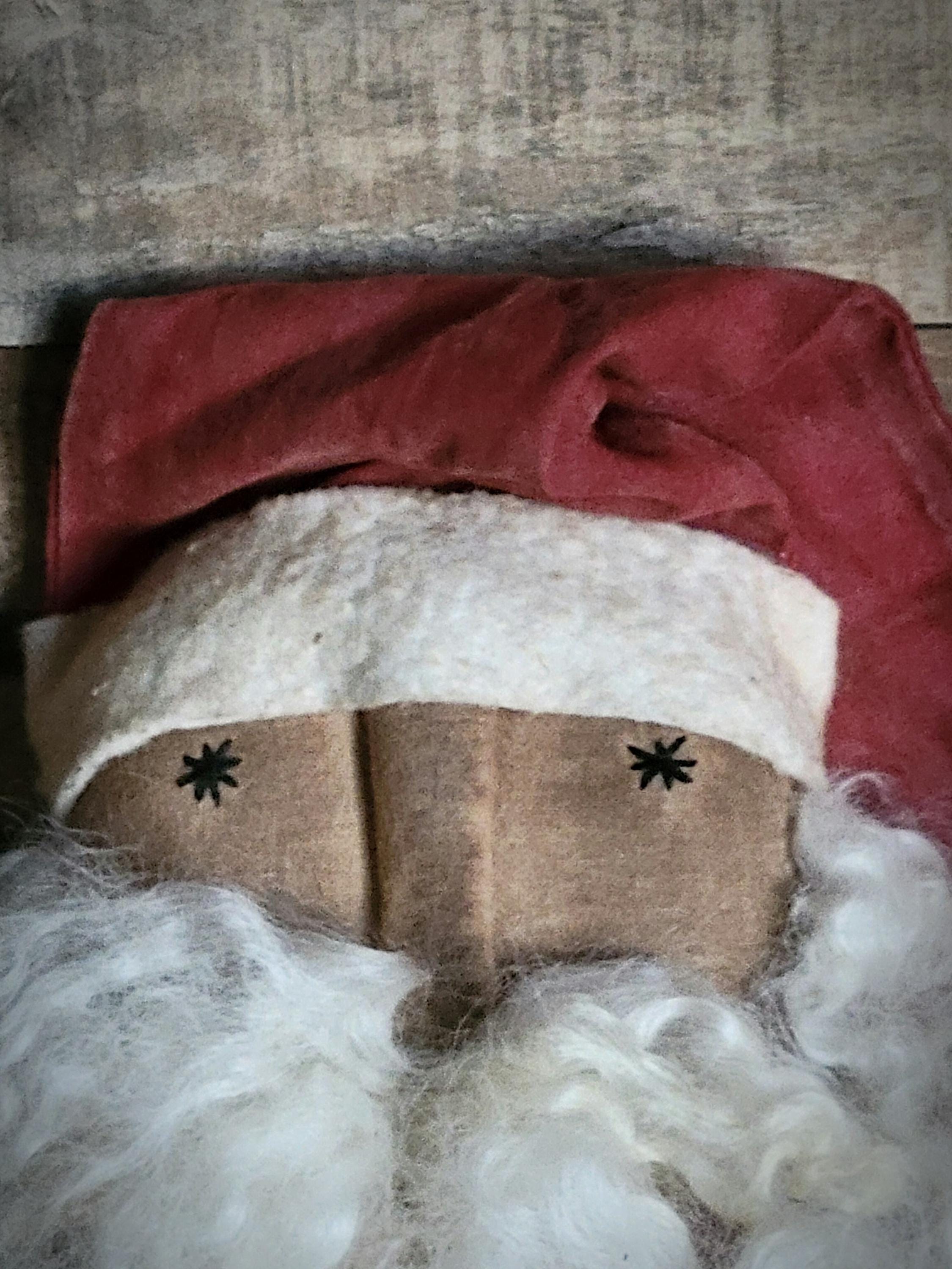 Primitive Santa Doll - Christmas Decor - Santa Claus - Christmas ...