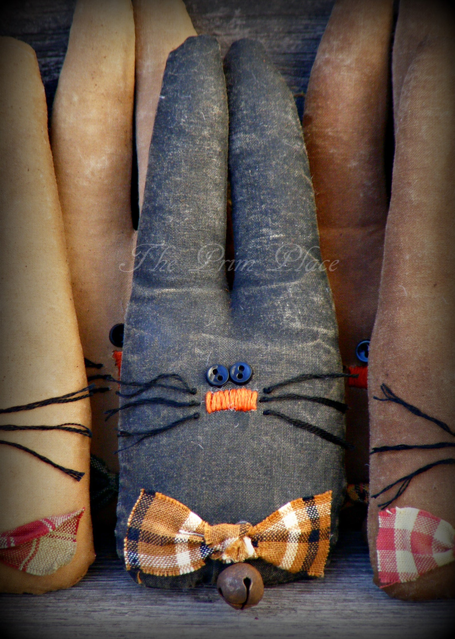 Primitive Bunny Bowl Fillers Bunny Tucks primitive Easter - Etsy