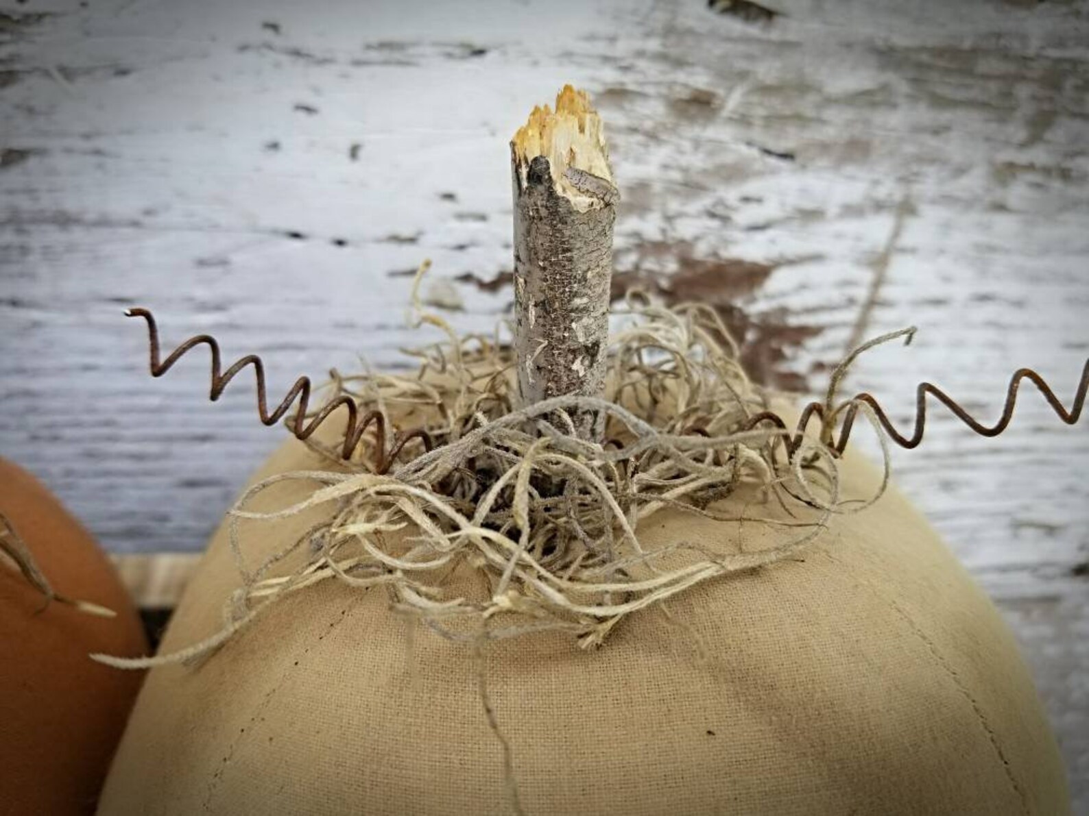 Primitive Pumpkins in Wooden Crate Primitive Halloween - Etsy