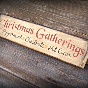 Primitive Christmas Sign ~ Wood Sign ~ Rustic Christmas ~ Christmas ...