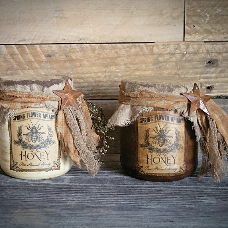 Primitive Jars - Etsy