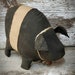Primitive Pig Sitter Primitive Pigs Primitive Decor Pig Decor Farm ...